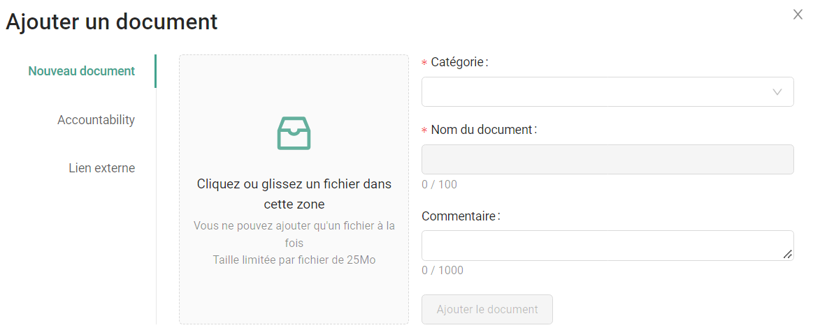 La gestion des documents
